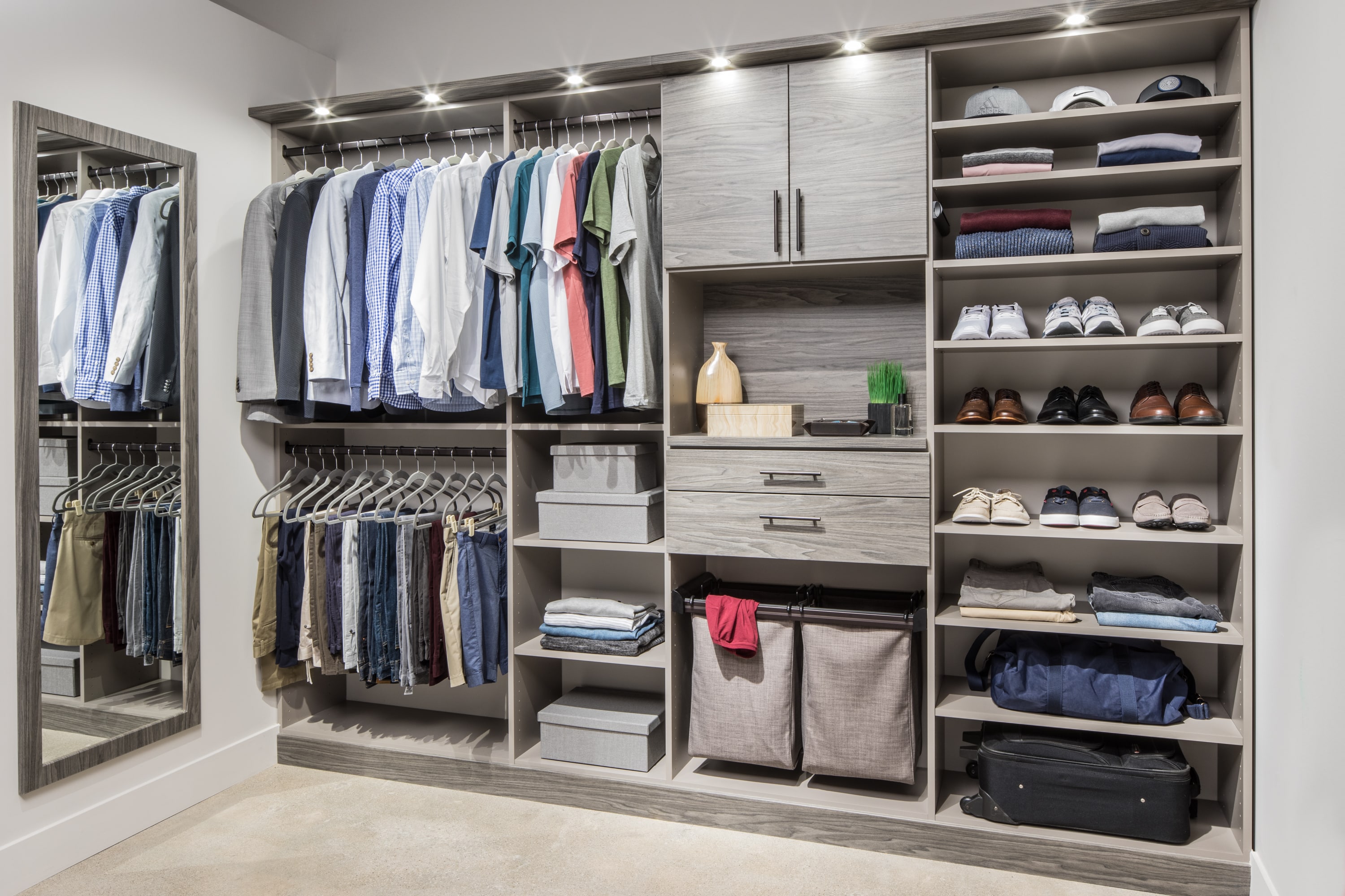 Custom Mens Walk In Closet Organizers Inspired Closets Custom Custom Mens Walk In Closet Organizers Inspired Closets Custom