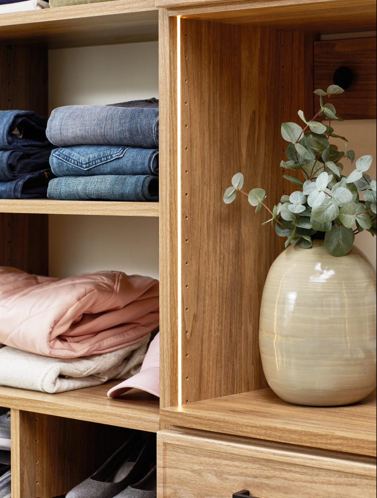 Custom Walk-In Closet | Custom His & Hers Closet | Inspired Closets