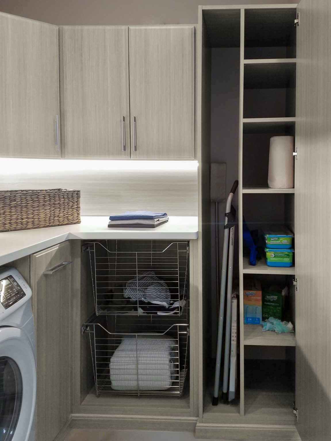 Laundry Room Storage & Cabinet Solutions | Inspired Closets