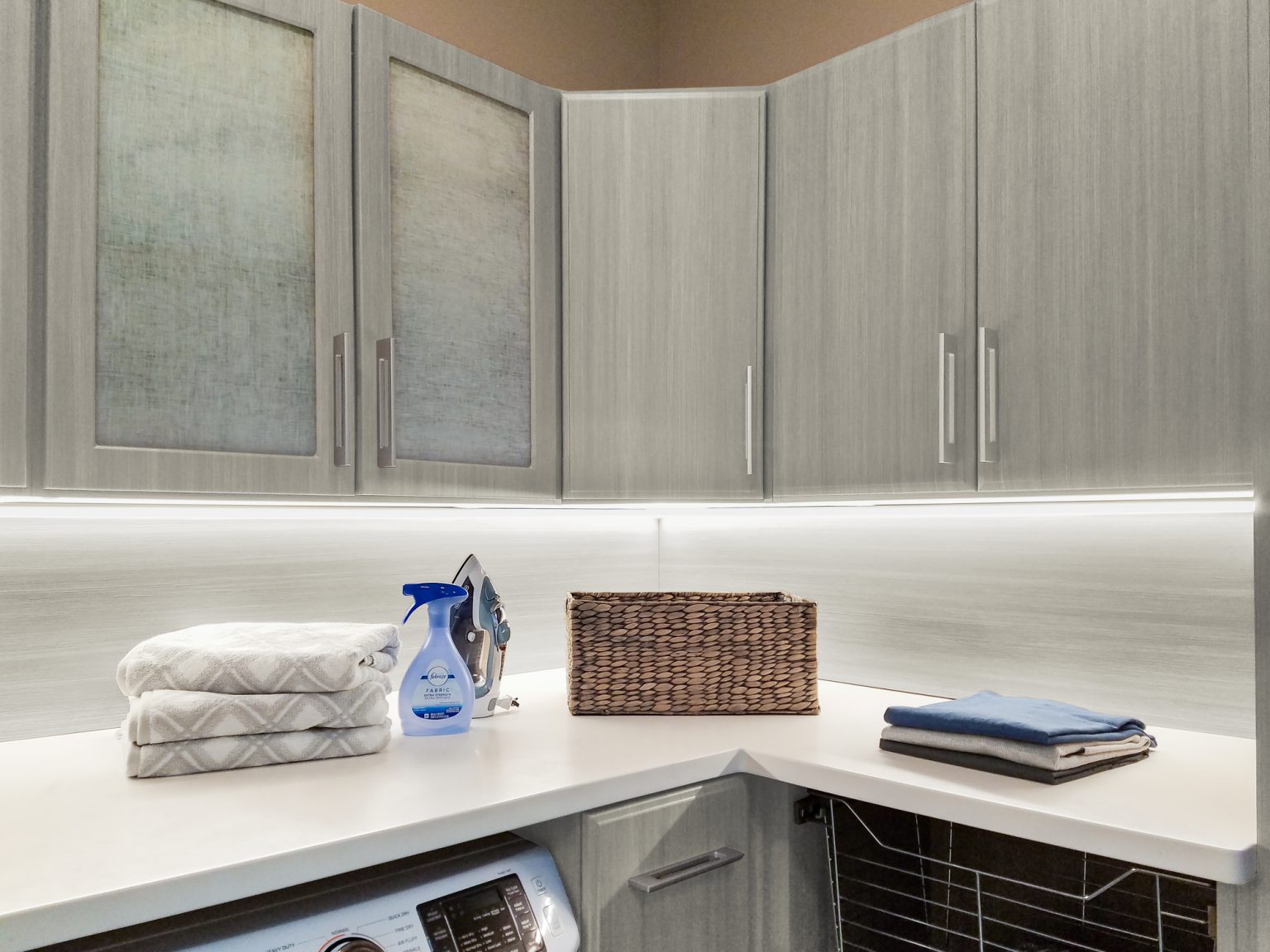 Laundry Room Storage & Cabinet Solutions | Inspired Closets