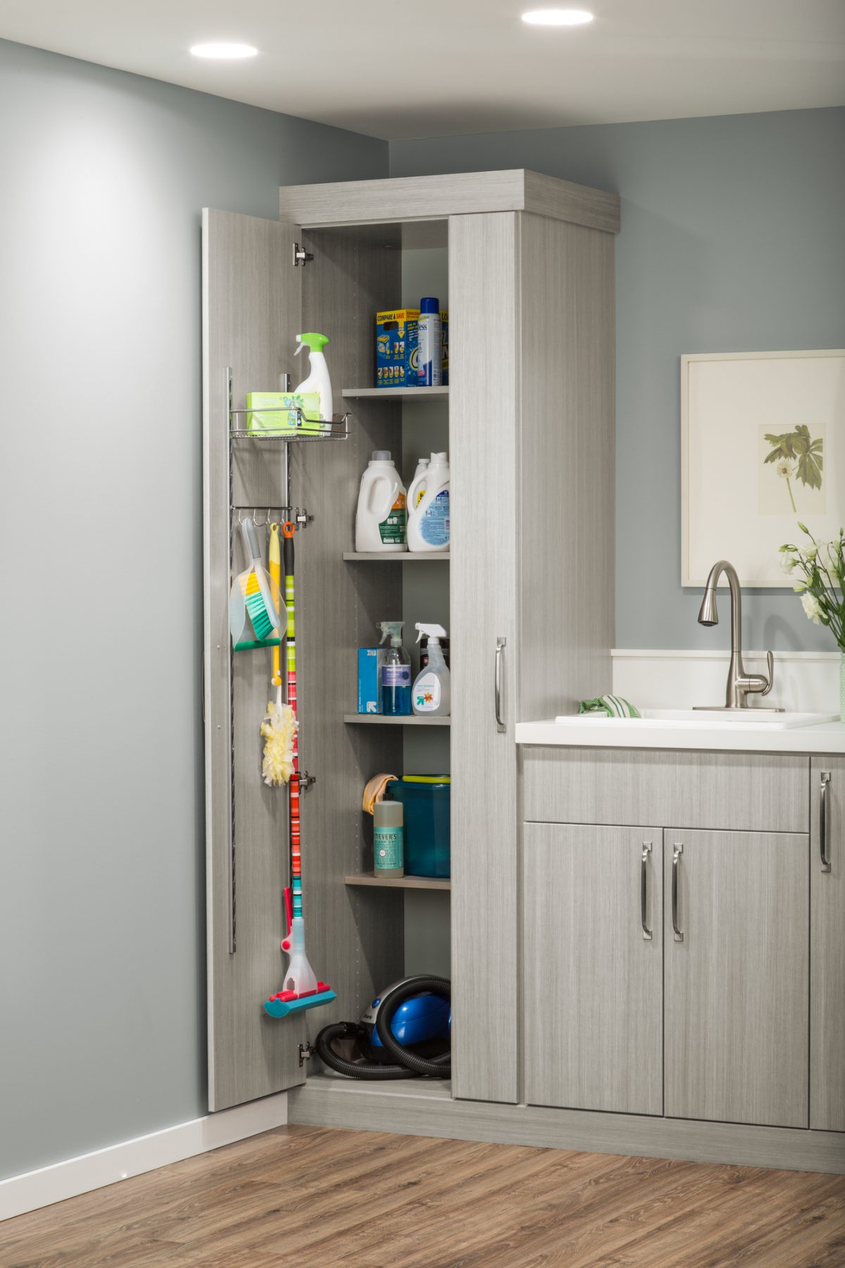 Laundry Room Storage & Cabinet Solutions | Inspired Closets