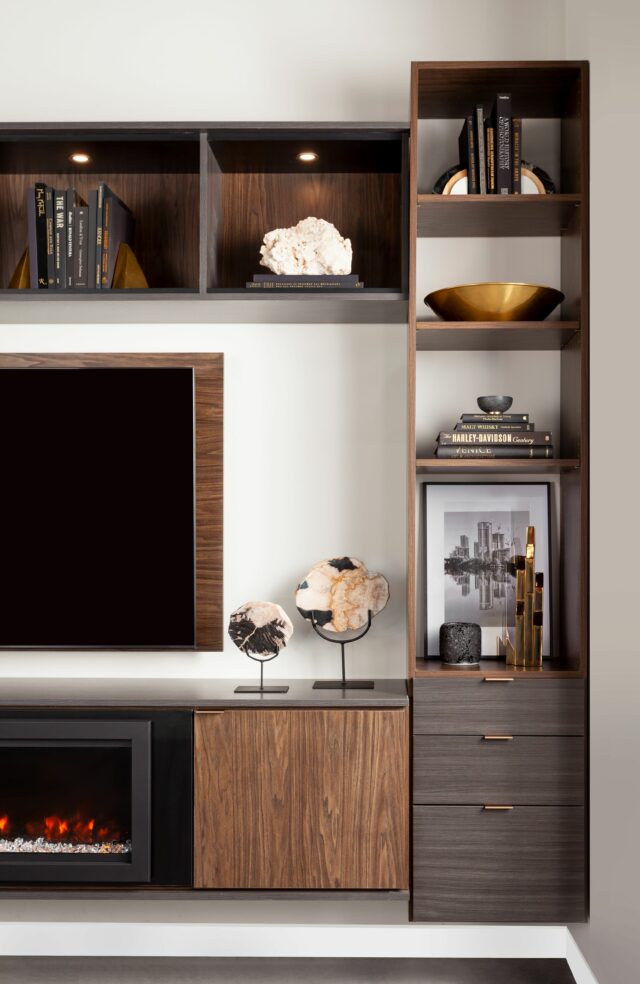 Custom Entertainment Center | Inspired Closets
