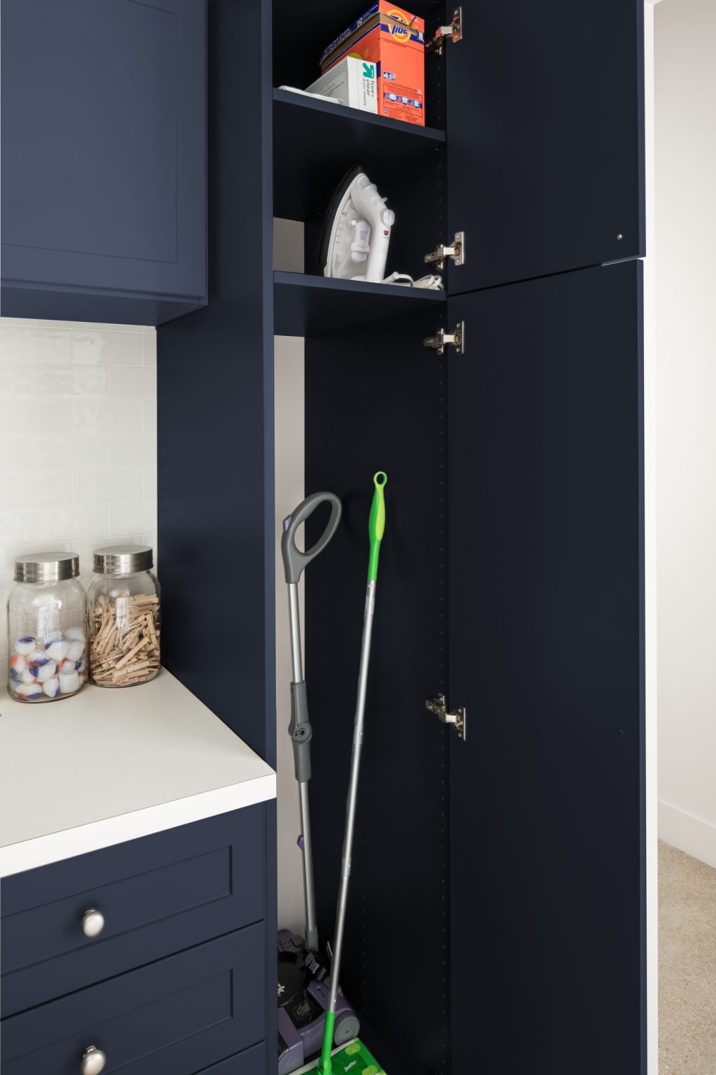 Laundry Room Storage & Cabinet Solutions | Inspired Closets