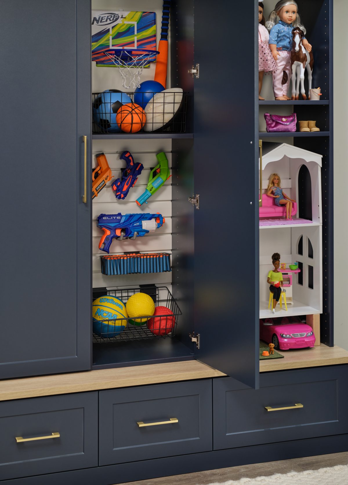 Playroom, Murphy Bed Guestroom | Inspired Closets