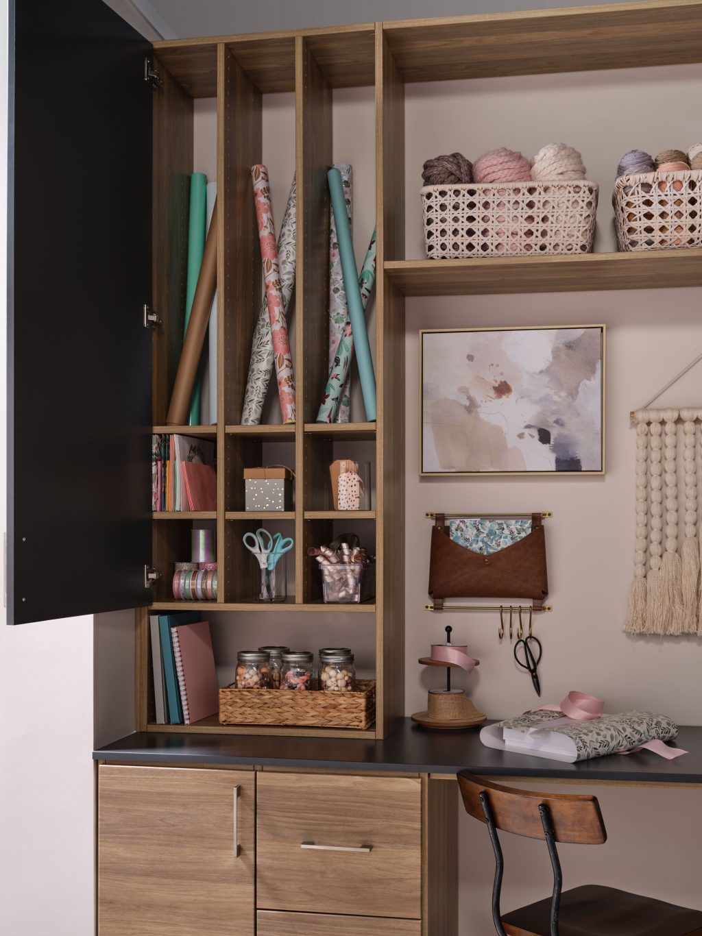 Home Office Craft Area | Inspired Closets Miami