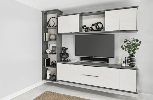Custom Entertainment Center | Inspired Closet